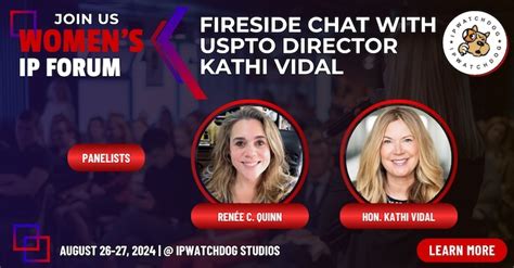 Fireside Chat With Uspto Director Kathi Vidal