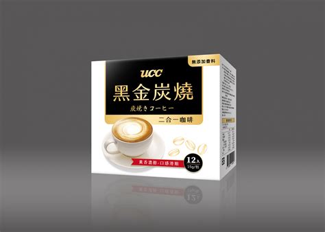 Ucc 黑金炭燒二合一新品上市 品冠行銷公司 Champion Marketing Company味丹關係企業