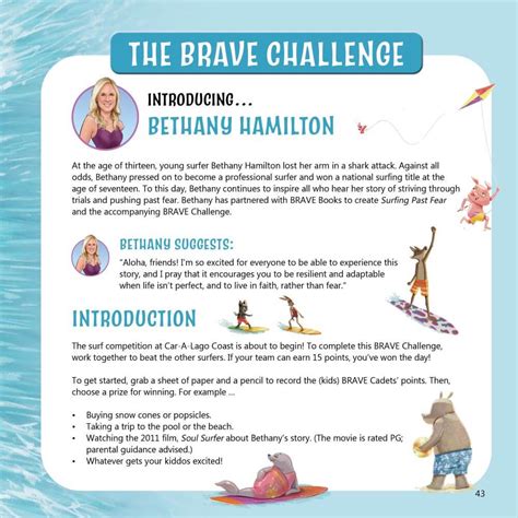 Surfing Past Fear By Bethany Hamilton And Brave Books