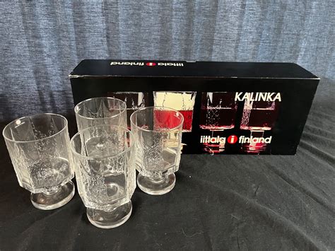 Iittala Finland Kalinka Glasses Sunrise Estate Services Ltd