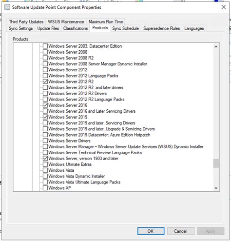 Mecm Doesnt See Any Server Updates ﻿ Enterprise Software