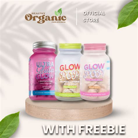 The Diet Coach Ultra Gluta Glow Glow Pop Orange Strawberry Glutathione
