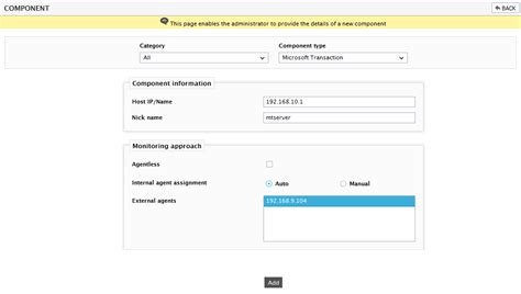How To Monitor Microsoft Transaction Server Using Eg Enterprise