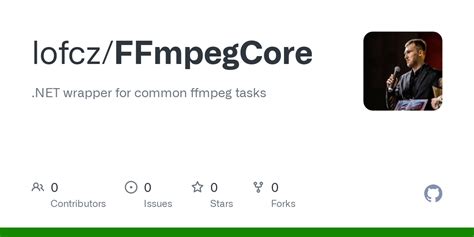 Github Lofcz Ffmpegcore Net Wrapper For Common Ffmpeg Tasks