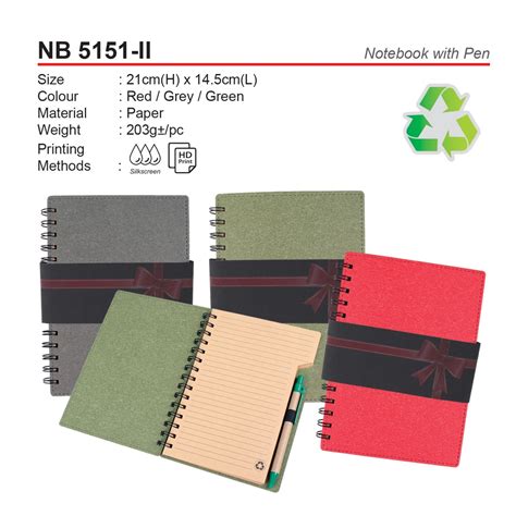 Nb 5151 Ii Notebook With Pen Notebook Notebook And Organizer Malaysia