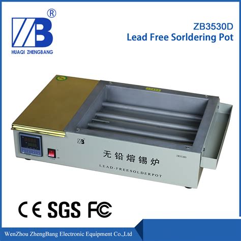 Lead Free Mini Soldering Pot Dongguan Wave Solder Pot Soldering Pot