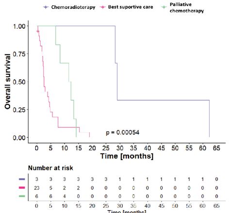 Overall Survival According To Treatment Kaplan Meier Curves Log Rank