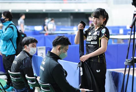 松島輝空＆張本美和 混合複で期待の中学生ペアは4回戦で敗れる「相手が上だった」卓球全日本 スポーツ報知