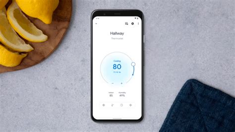 Google Demos New Nest Thermostat S Full Integration With The Home App