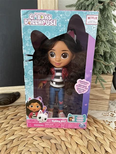 Gabbys Dollhouse 8 Inch Gabby Girl Doll Netflix Dreamworks New Eur 8