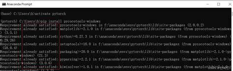 Pytorch和pycocotools的安装 Csdn博客