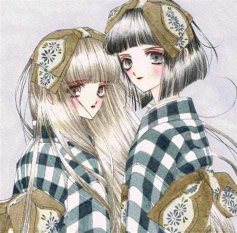 Safebooru 2girls Black Hair Brown Hair Highres Japanese Clothes