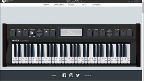 Fallen Down Undertale Virtual Piano Tutorial Youtube