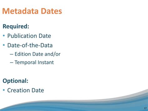 Ppt Metadata Status Powerpoint Presentation Free Download Id2934887