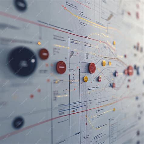 Campaign Timeline Visualization Premium Ai Generated Image