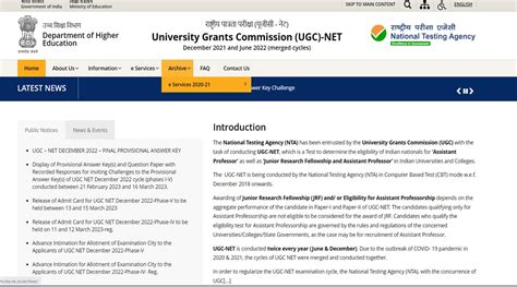 Nta Ugc Net Result 2023 List Of Websites To Download Scorecard Jobs