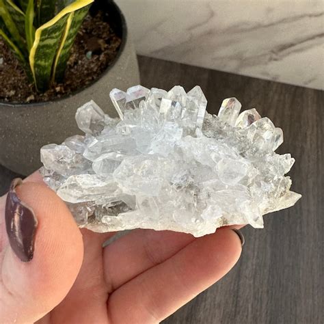 Clear Quartz Cluster Etsy
