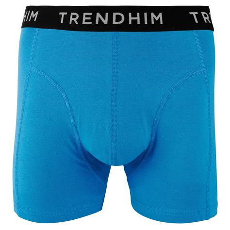 Flexfeel Dybblå Bomuld Boxershorts På Lager Trendhim