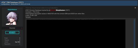 Massive Data Leak Over 70 Million Atandt Records Exposed