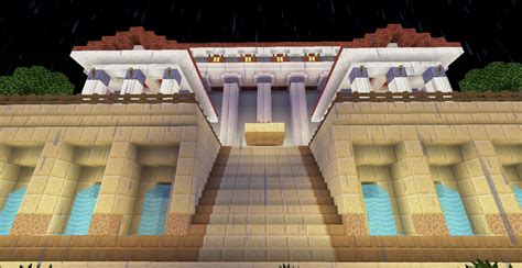 Temple Of Zeus Minecraft Map