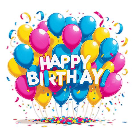 Happy Birthday Balloons Graphics Happy Birthday Balloon Hd Clip Art