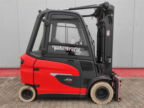 2022 Linde E35hl 01 1252 Battery New 4 Wheel Forklift Truck In