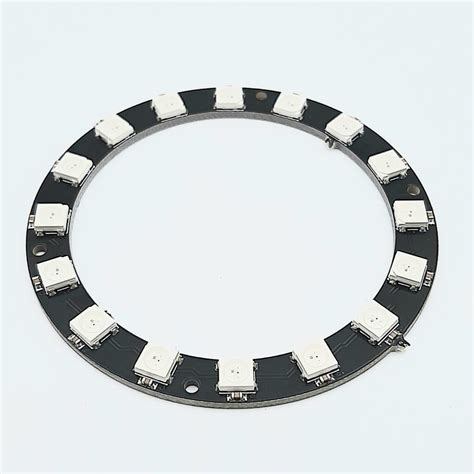 Led Ws2812 Neopixel Ring 16 Leds 5vdc 68mm Tettsa Tienda