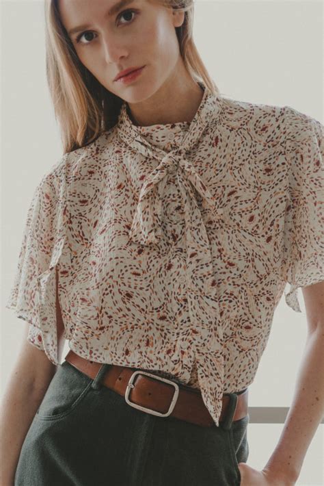 Babeth Blouse Lilith Paris French Brand Feminine Eco Friendly