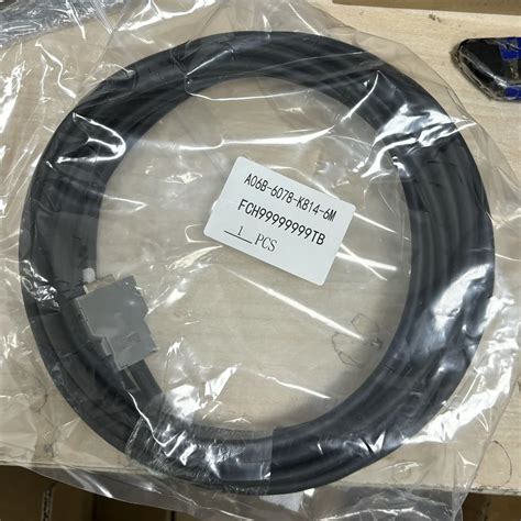 Fanuc Servo Motor Spindle Encoder Signal Feedback Cable A06b 6078 K814 6m Buy Fanuc Servo