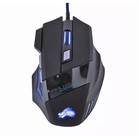 Ergonomic Wired Gaming Mouse 6 Button Led 5500 Dpi Usb Computer Mouse