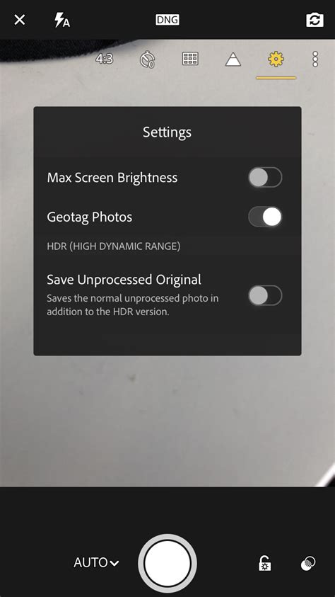 Solved Camera Settings Unsaved Adobe Product Community