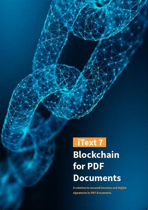 blockchain for pdf itext pdf