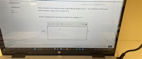 Solved 2024 ﻿spring Math100 ﻿d100 ﻿precalculusassignment