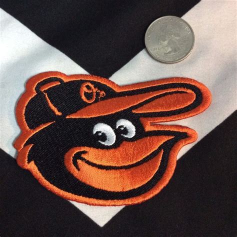 Vintage Baltimore Orioles Patch Mascot Orioles Mascot Boardwalk Vintage