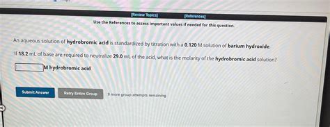 Solved An Aqueous Solution Of Sodium Hydroxide Is Chegg