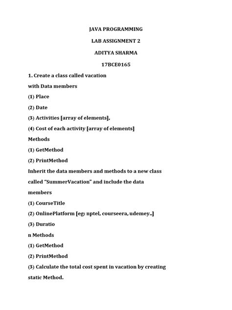 Java Cat Pdf Method Computer Programming Java Programming