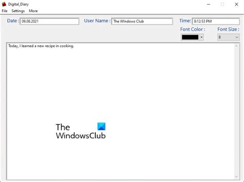 Personal Diary Software For Windows 10 Dbfor