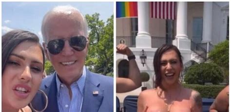 White House Bans Trans Woman For Topless Stunt At Pride Event