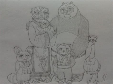 Po Kung Fu Panda Po And Tigress Lion King Fan Art Cartoon Video