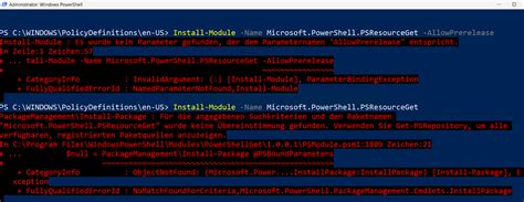 Powershellget Modul Aktualisieren Auf Psresourceget Umsteigen Windowspro