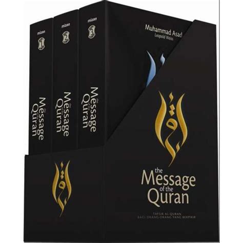 Jual Buku The Message Of The Quran HC Tafsir Al Quran Muhammad Asad