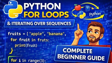 Python For Loop Explained Simply Best For Beginners Youtube