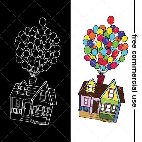 Up Movie Clipart Etsy