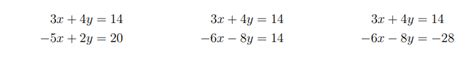 Horizontal Alignment Multiple Systems Of Equations In One Line TeX LaTeX Stack Exchange