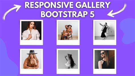 How To Make Responsive Gallery With Html Css And Bootstrap Urdu