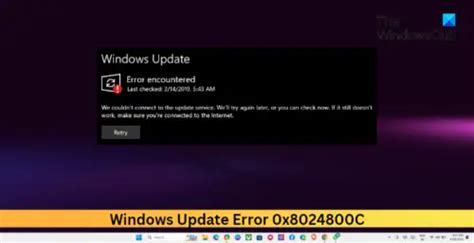 Fix 0x8024800C Windows Update Error Fix 0x8024800C Windows Update Error