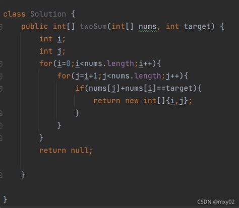 Leetcode 两数之和(java) Csdn博客 Leetcode 两数之和(java) Csdn博客