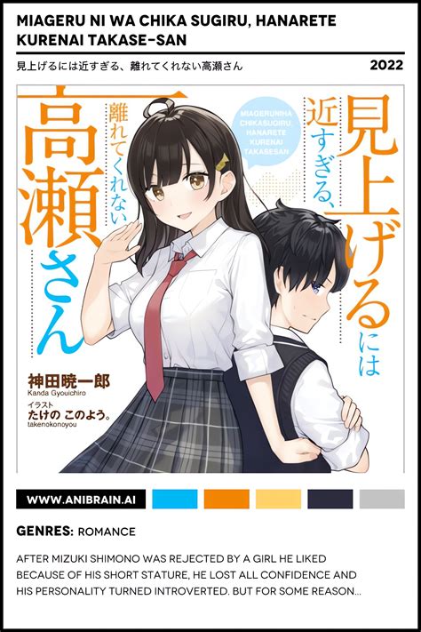 Miageru Ni Wa Chika Sugiru Hanarete Kurenai Takase San Wallpaper Light Novel Novels Romance