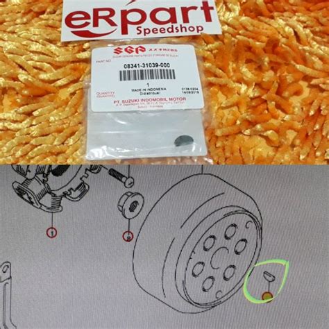 Jual Spi Magnet Satria Fu Satria R Hiu Lumba 2 Tak Key Pengunci Magnet
