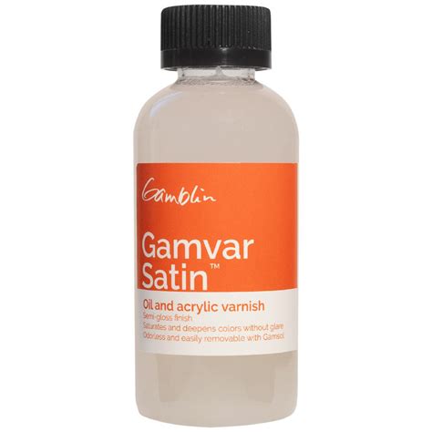 Gamblin Gamvar Picture Varnish Satin 125ml Officeworks